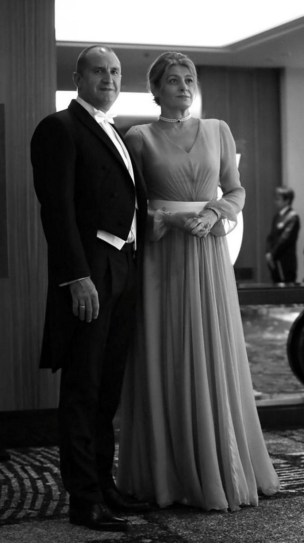 Президентът Радев и съпругата му на интронизацията на новия японски ...