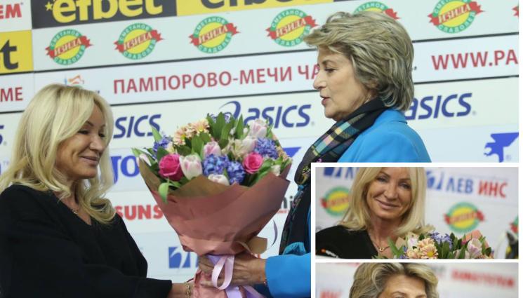 В спорта с пушки и пистолети властта се сдава и приема с букет цветя ...