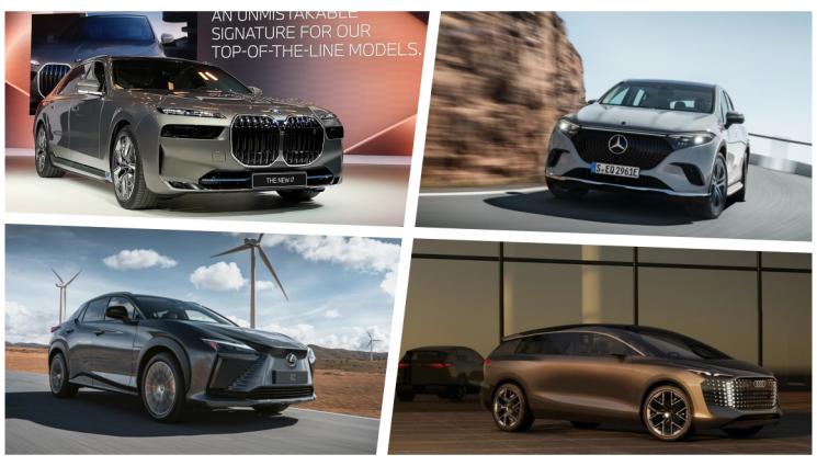 BMW впечатли с i7, Mercedes пусна ел. SUV, Lexus също извади е-кола, а ...