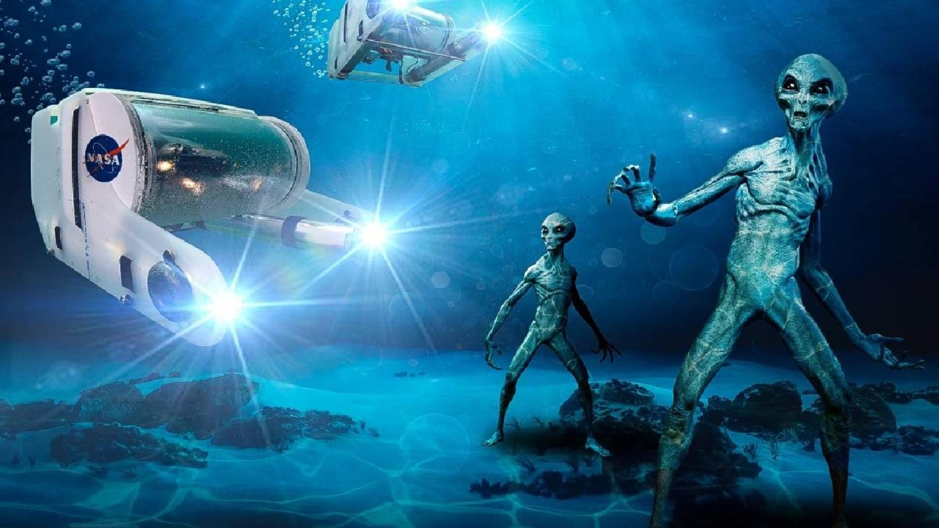 ХВАНАХА ГИ: Заснеха извънземни да излизат от океана?! (ВИДЕО ...