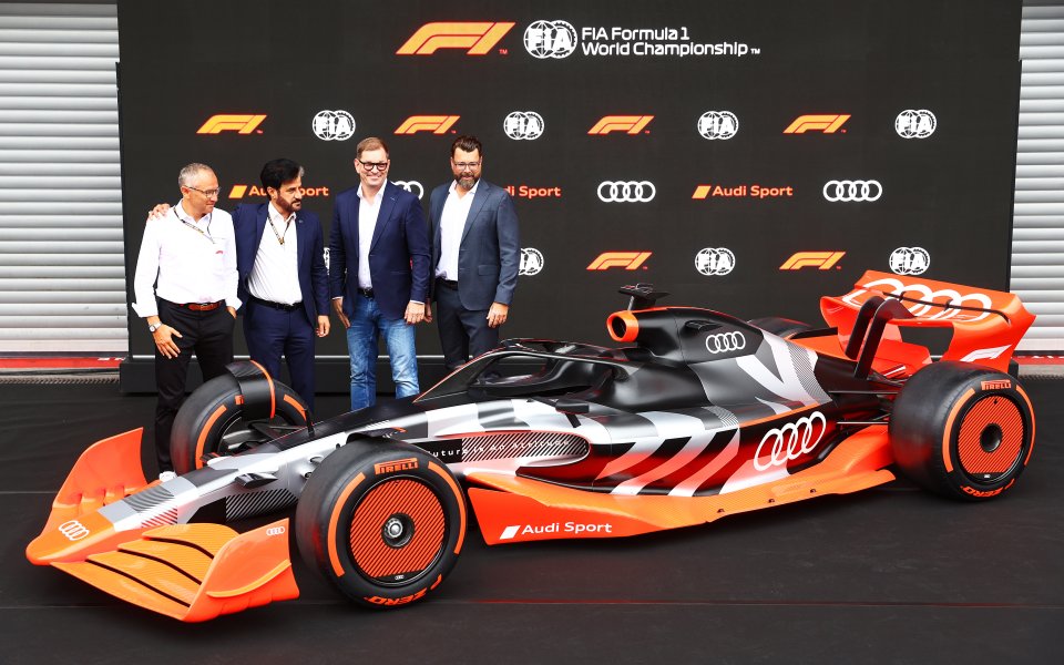 Ауди влиза като самостоятелен отбор във Формула 1 от 2026-а година ...