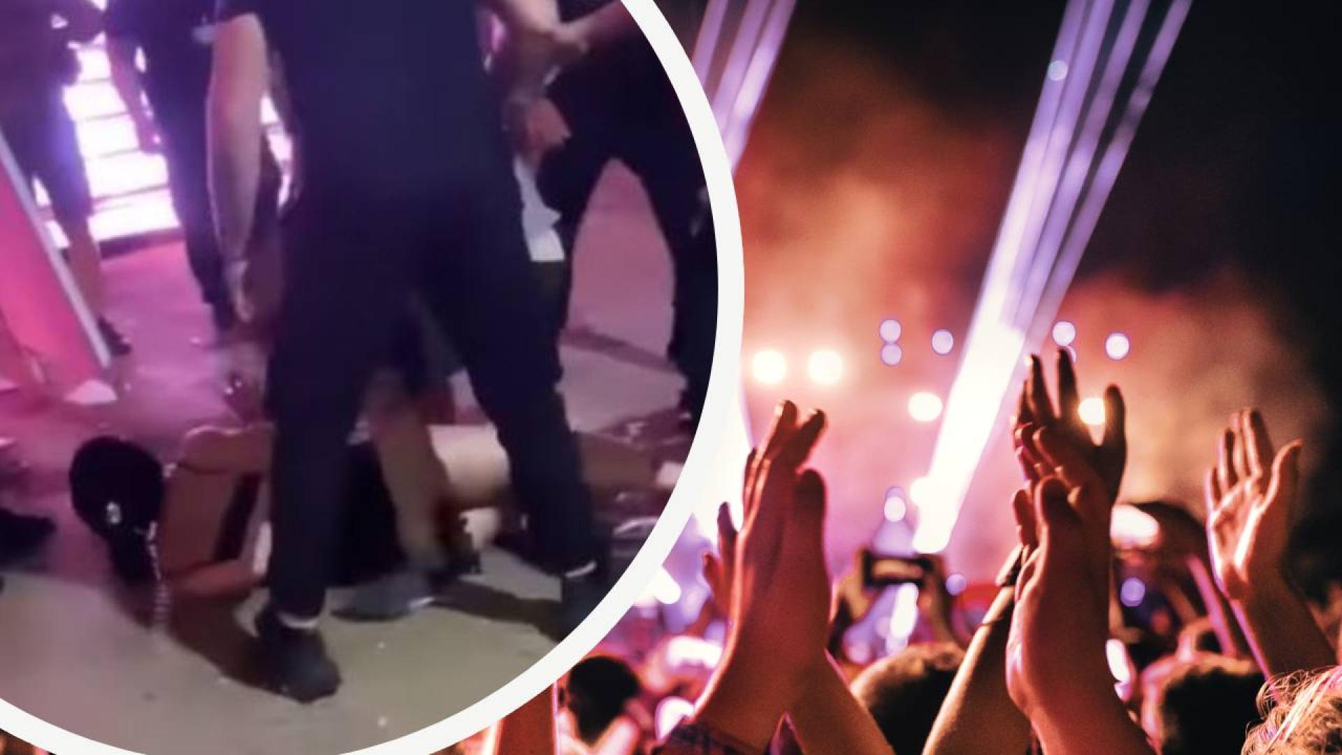 90-ТЕ СЕ ВЪРНАХА: Мутри млатят младо момиче пред дискотека (ВИДЕО ...