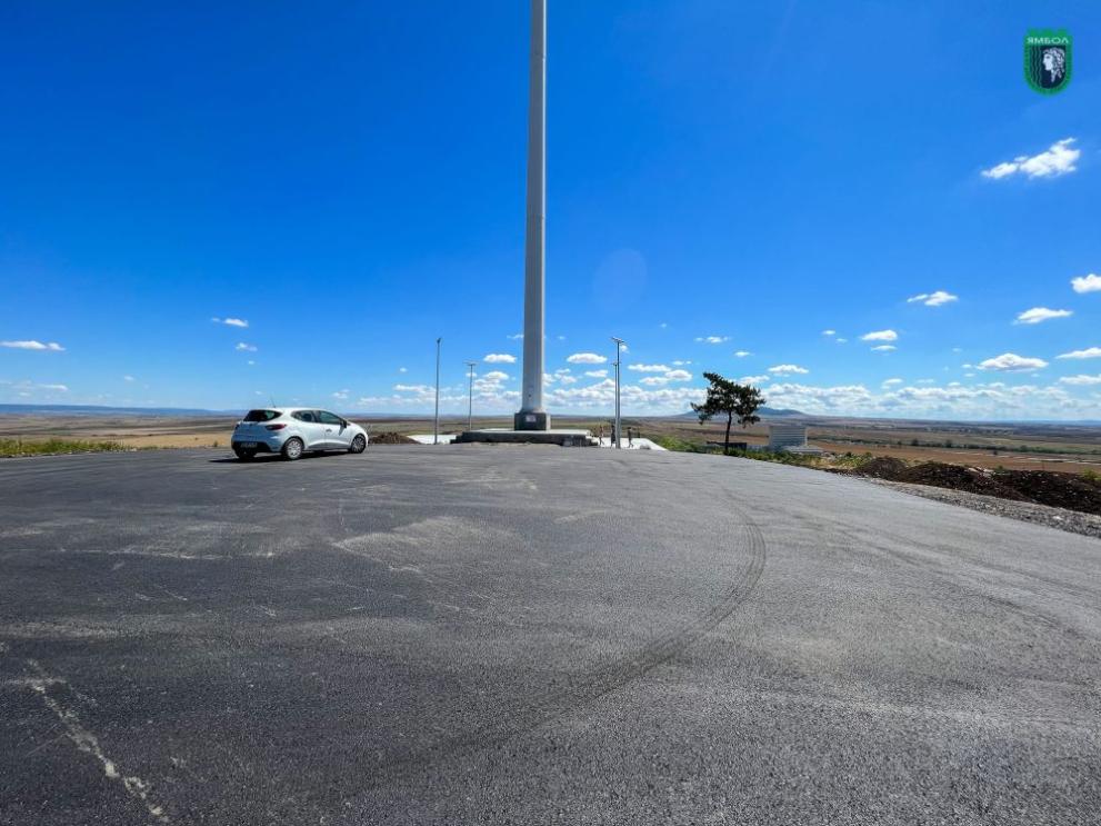 Ето кога откриват 55-метровият пилон с българското знаме в Ямбол ...