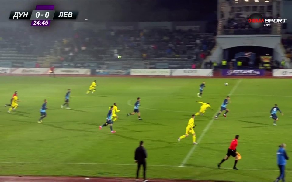 Дунав Русе - Левски 1:2 / първо полувреме/ - БГ Футбол - Sesame Купа на ...