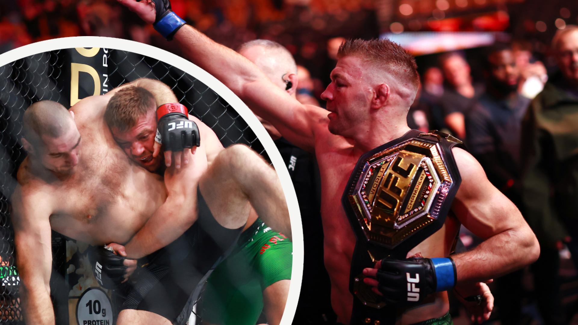 UFC с нов шампион! Дрикус Дю Плеси грабна титлата в средна категория ...