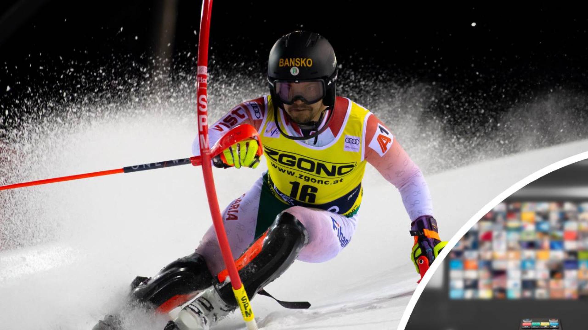Гледайте Алберт Попов на нощния слалом в Шладминг|Телеграф