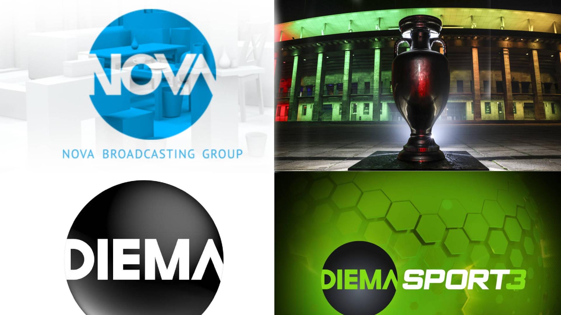 ЕВРО 2024 ПО НОВА, DIEMA И DIEMA SPORT 3: 27 мача от Германия по каналите на Нова Броудкастинг ...