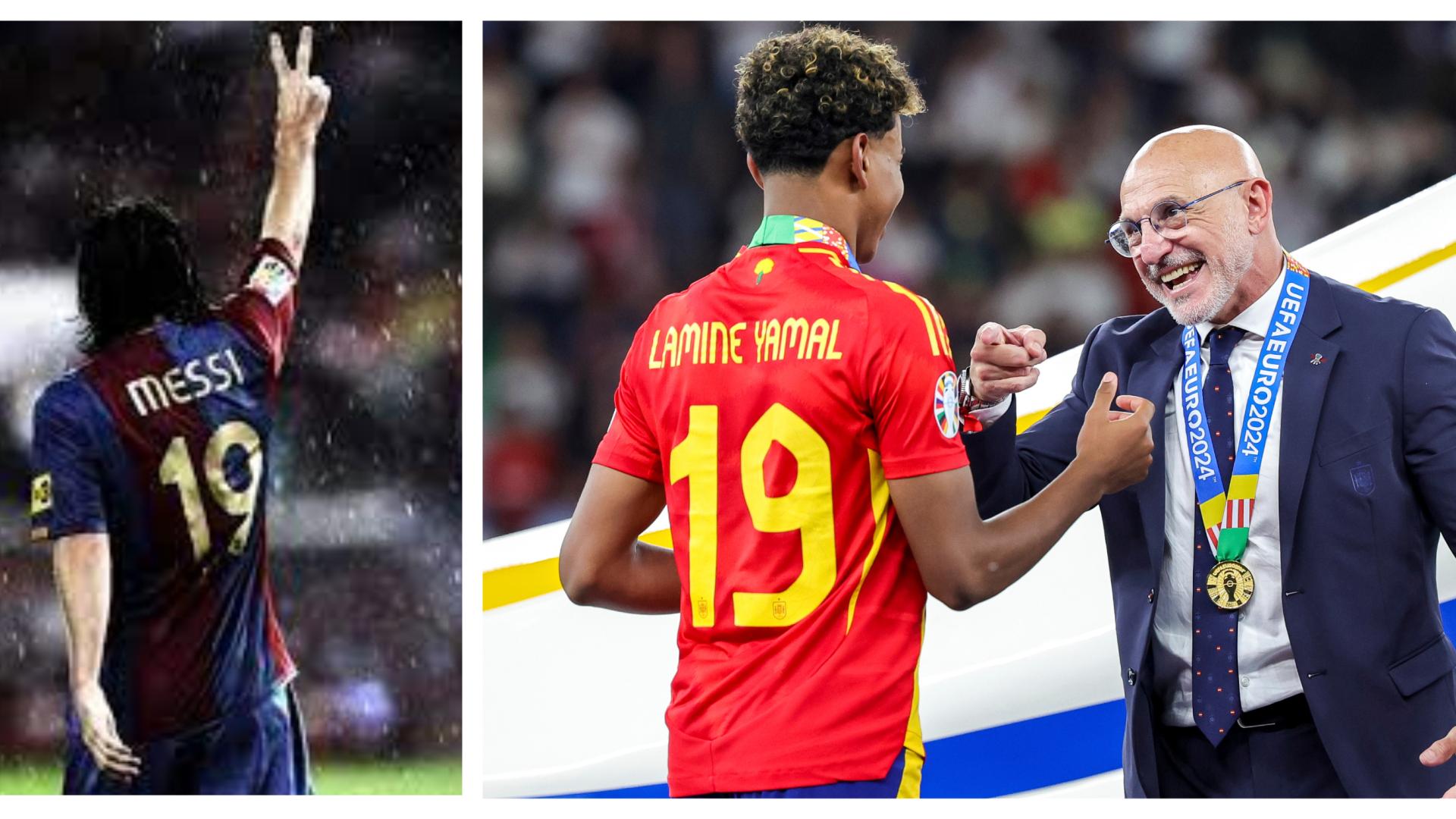 Фурията Ламин Ямал взе първия номер на Меси в Барса - Спорт - Телеграф