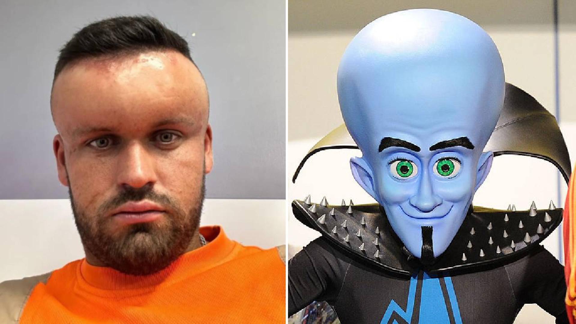 Мъж заприлича на анимационен злодей заради нелепа грешка! (СНИМКИ)|Телеграф