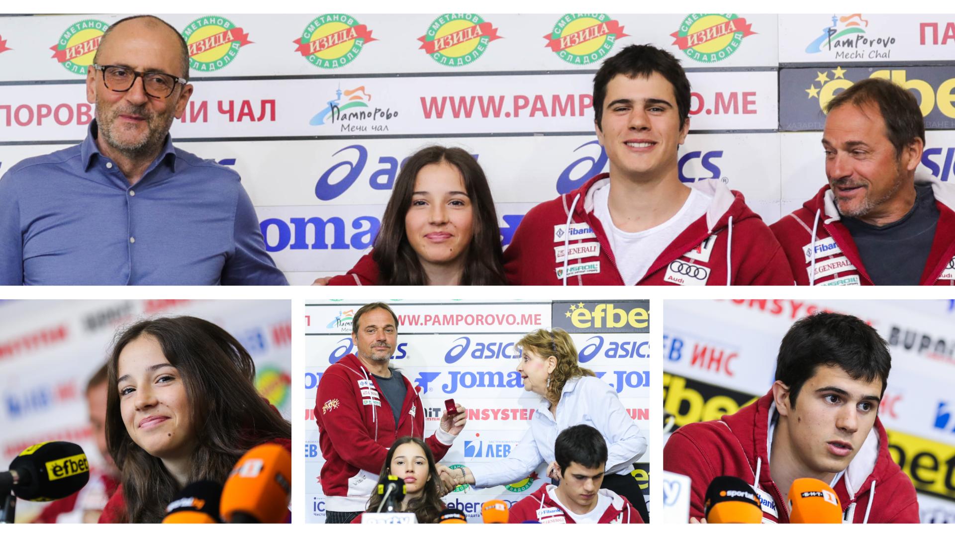 Тервел и Малена Замфирови може да карат на световно по ски|Телеграф