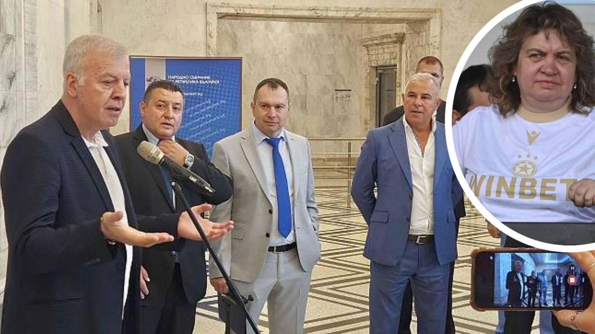 Наско вкиселова ЦСКА в парламента|Телеграф