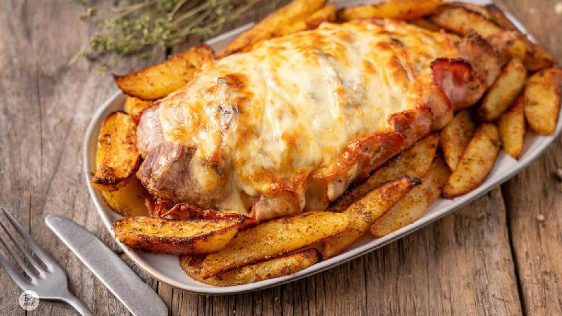 Гответе с matekitchen.com: Апетитно свинско в бекон, ароматни картофки или бърза люта млечна ...